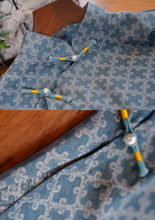 Gao Gui 高贵 1930s Inspired Satin Brocade Qipao – Nüwa Hanfu