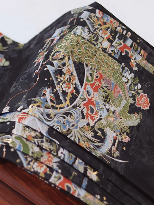 Yanzi 燕子 Golden Flowers & Auspicious Birds Middle Ming Mamian Qun ...