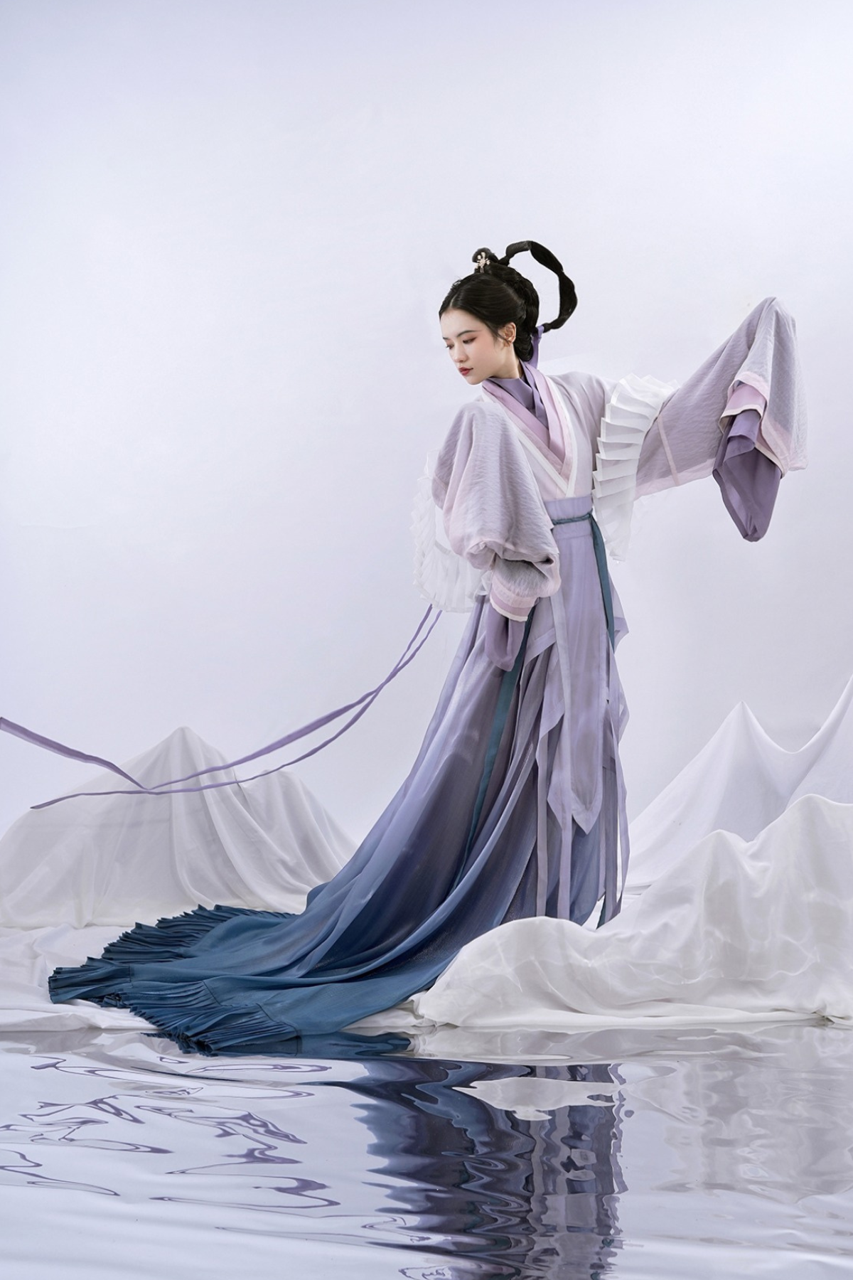 Luo Shen 洛神 River Goddess Wei Jin Zaju Chuishao Fu Swallow Tail & Flyi ...