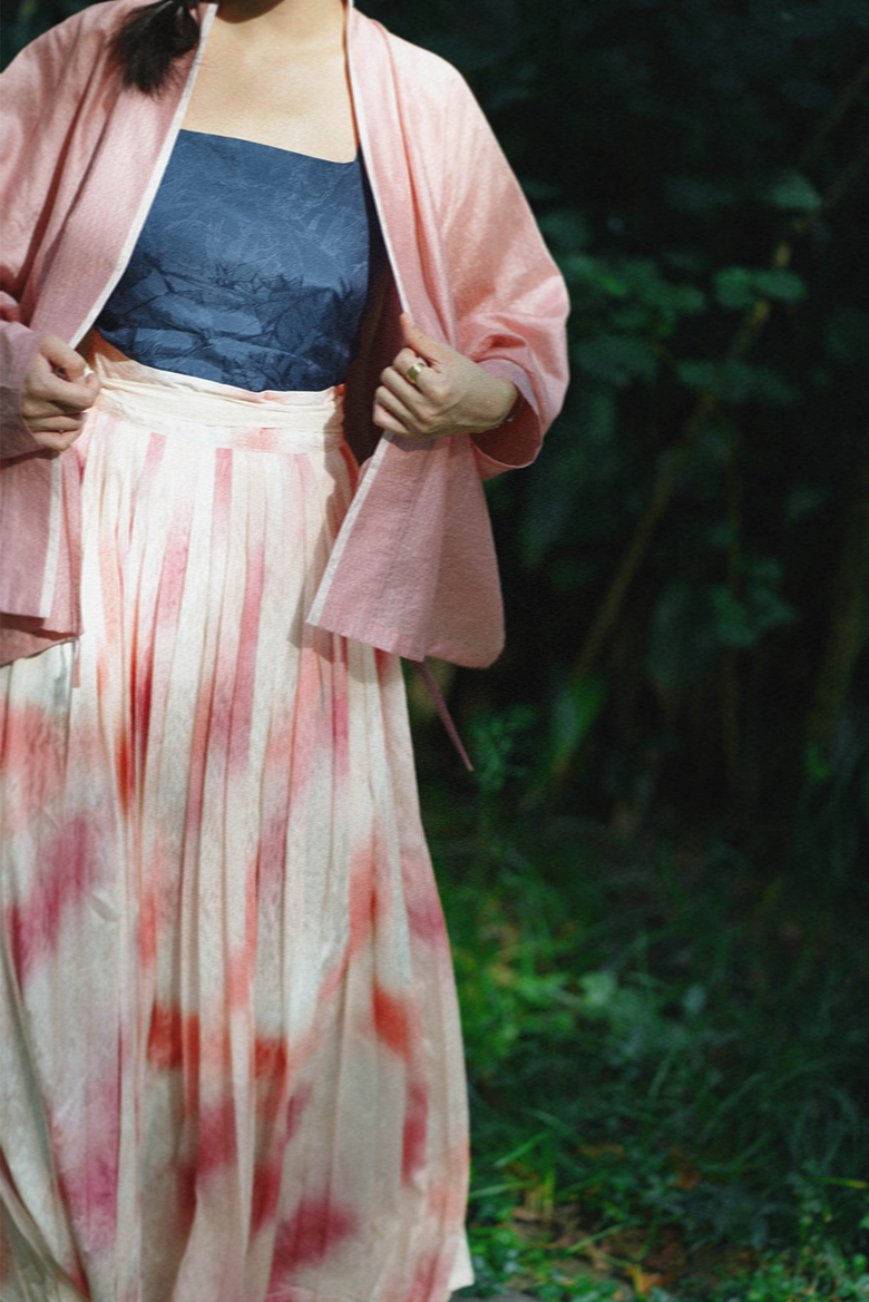 An Xiang 暗香 Distant Fragrance Modernized Song Dynasty Feijixiu & Baidi – Nüwa Hanfu