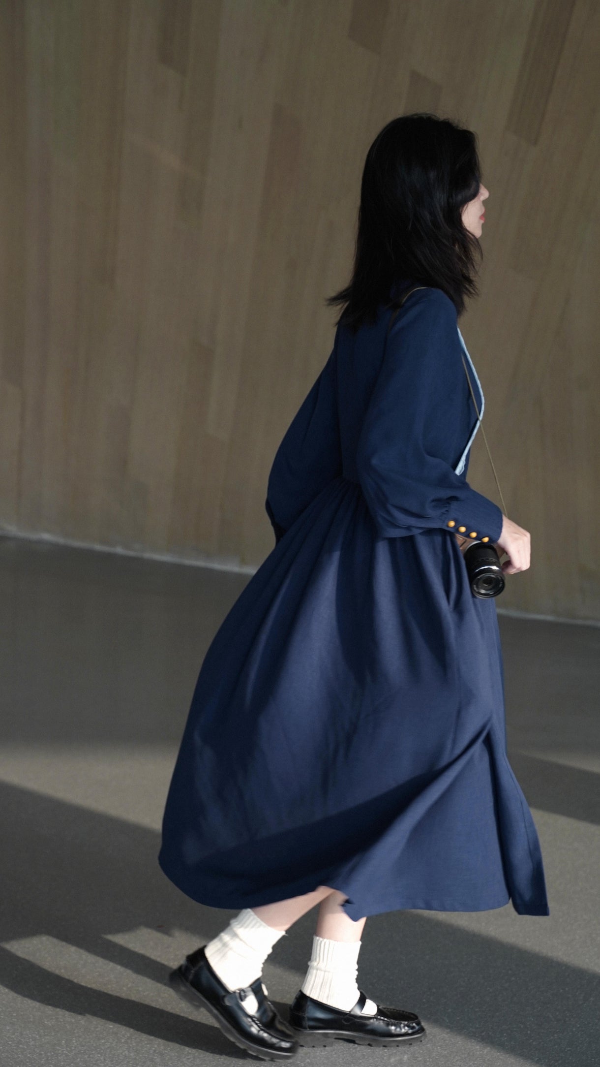 Luzhou 鹭洲 Modernized Ming Qing Wool Vest Majia Cross Collared Tieli Dr ...