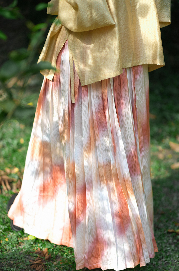 An Xiang 暗香 Distant Fragrance Modernized Song Dynasty Feijixiu & Baidi – Nüwa Hanfu