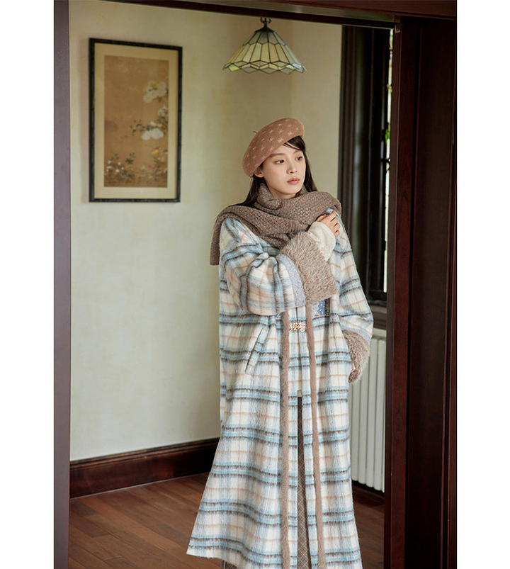 Xue Hou 雪后 After the Snow Modernized Ming Yuanling Pi Ao Fuzzy Coat ...