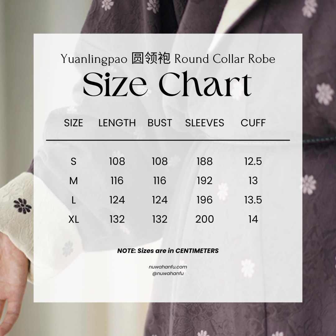 Chuju 雏菊 Daisy Reversible Cotton Tang Yuanlingpao Robe Jacket – Nüwa Hanfu